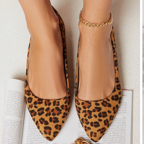 Bella Marie | Shoes | Bella Marie Leopard Suede Flats | Poshmark